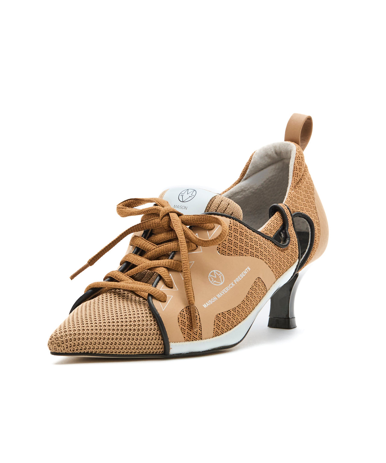 High-Tech Sneaker Pumps - Camel – MAISON MAVERICK PRESENTS